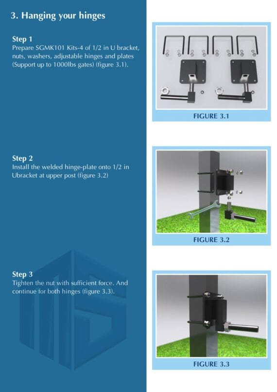 How To Install Double Swing Gates - Metal Solutions USA LLC