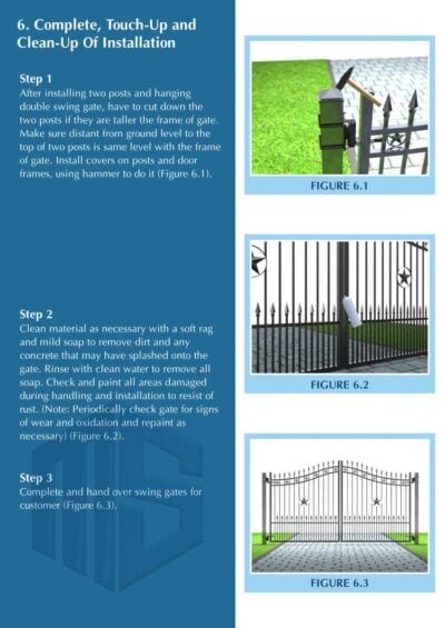 How To Install Double Swing Gates - Metal Solutions USA LLC